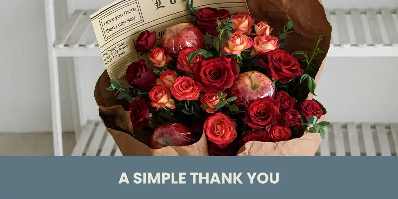 A Simple Thank You | A Simple Thank You Bouquet