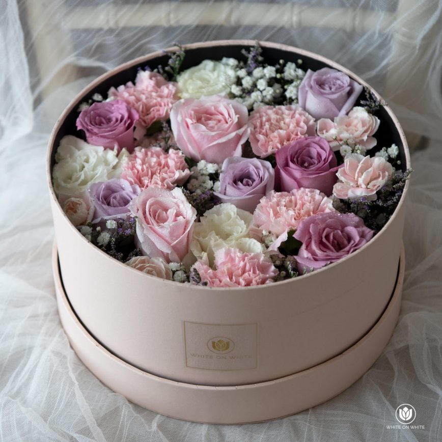 Floral Flower Box Singapore | Best Flower Box To Gift Someone